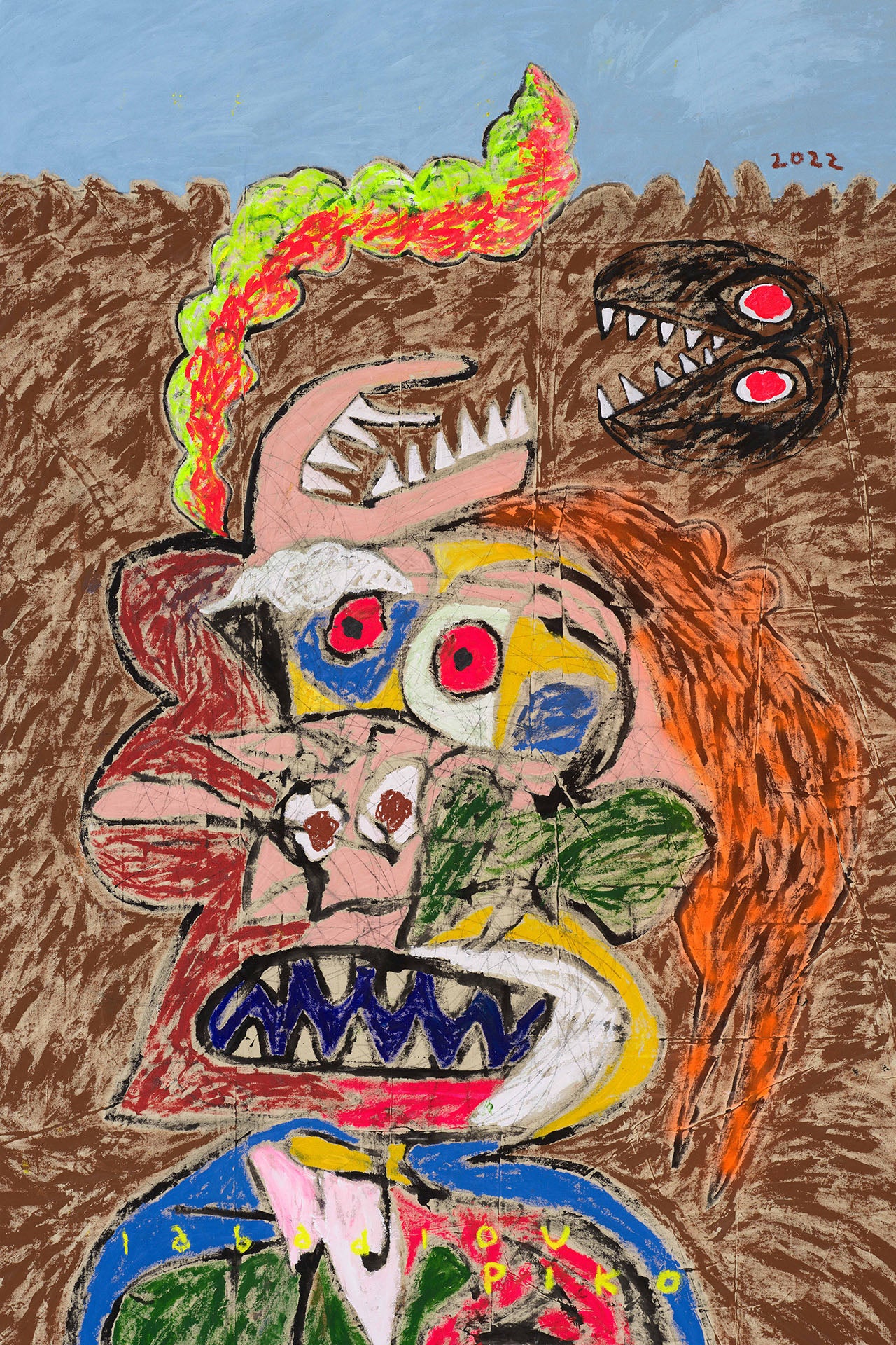 Iabadiu Piko, The World is still in eruption, 2022 – Galerie Michael ...